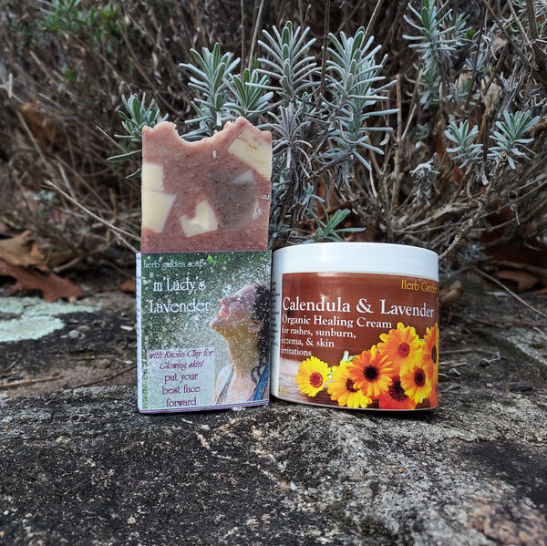M'Lady's Lavender Natural Soap with Rose Kaolin Clay – Herb Garden Naturals