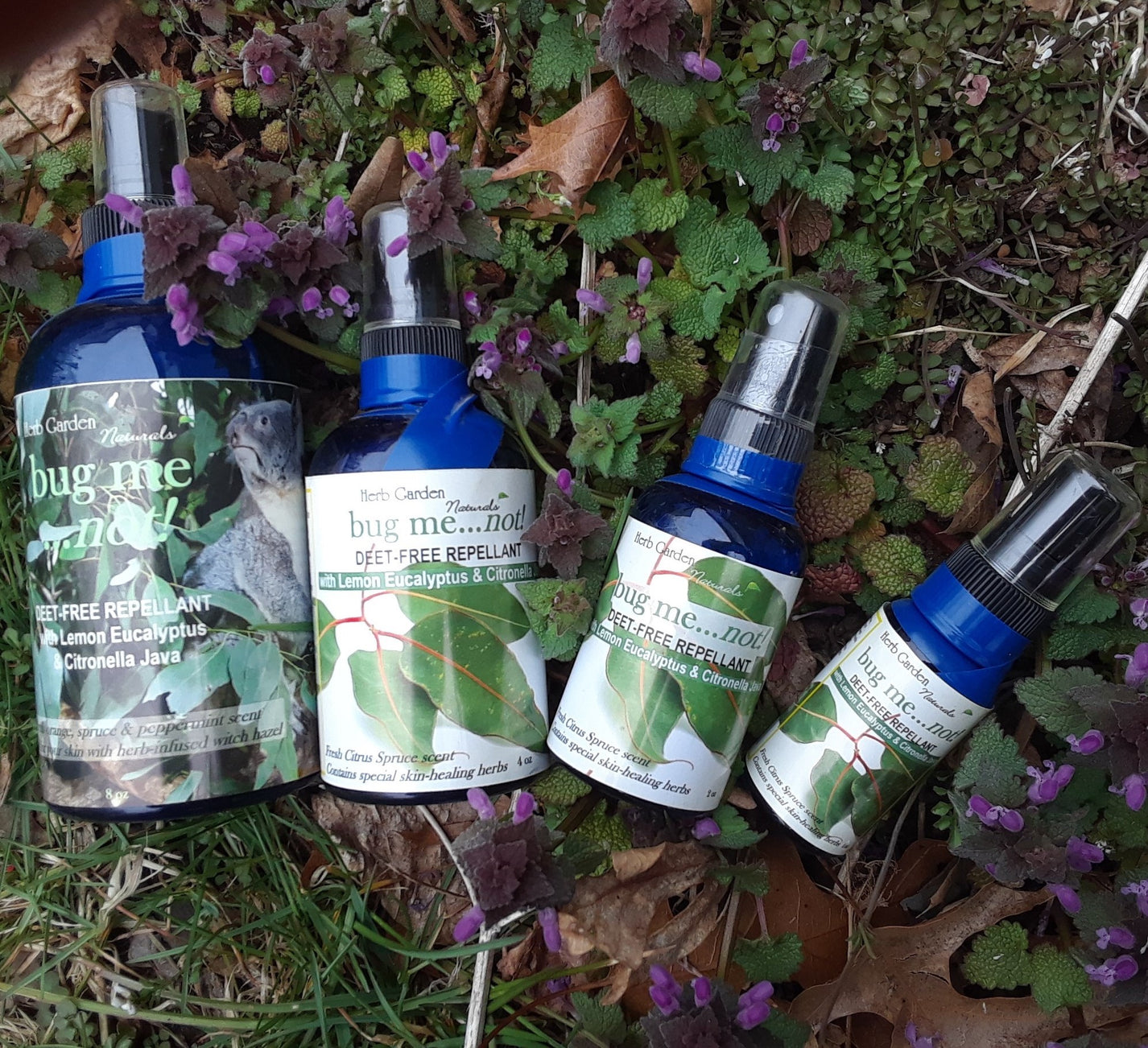 Bug Me Not - Personal Tick and Mosquito Repellent Spray – Herb Garden ...