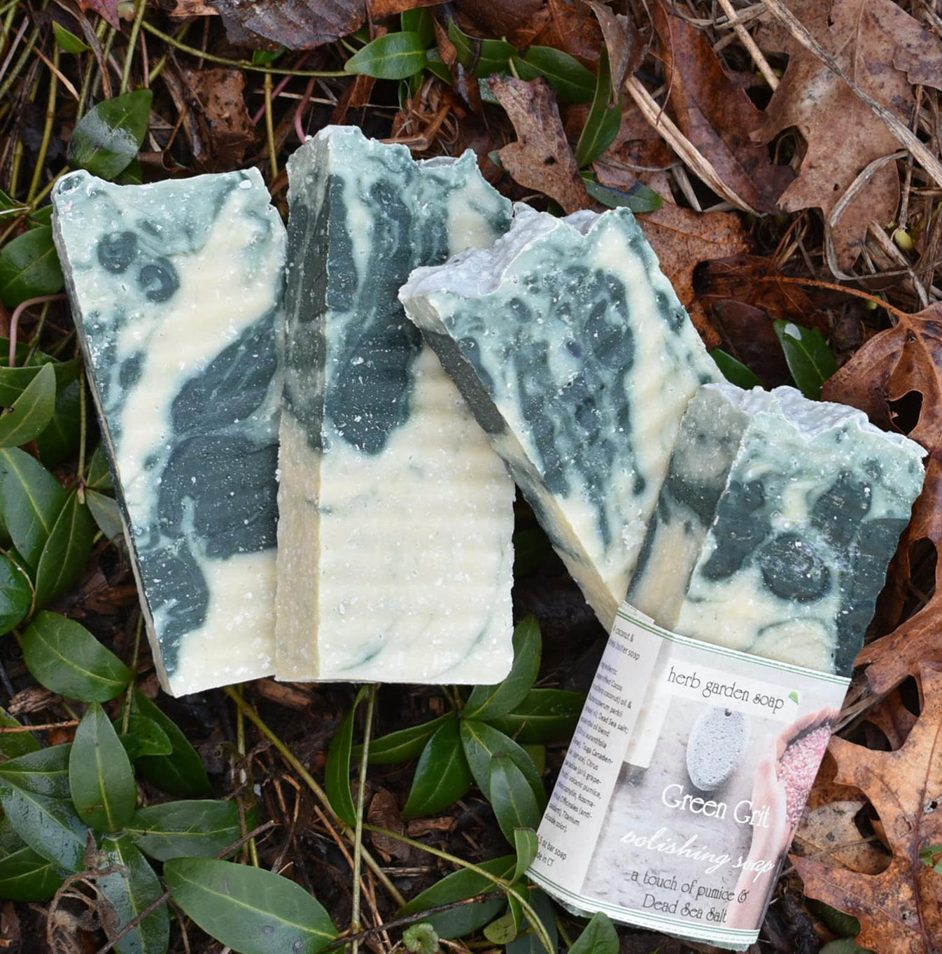 Green Grit Handmade Natural Soap – Herb Garden Naturals