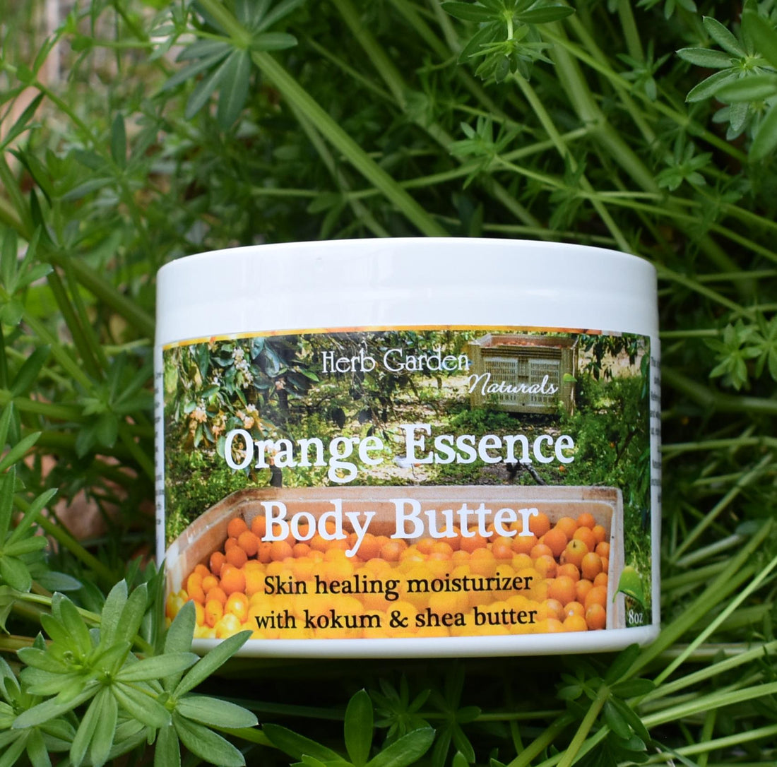 Orange Essence Body Butter Organic Cream – Herb Garden Naturals